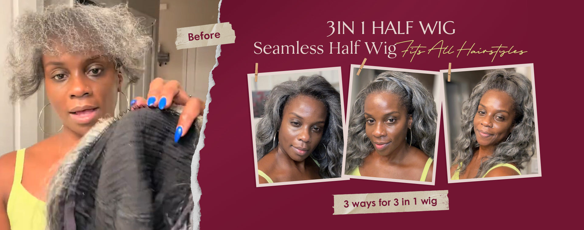 MsGreyt Hair: Grey Human Hair Wigs for Black Women. – msgreyt