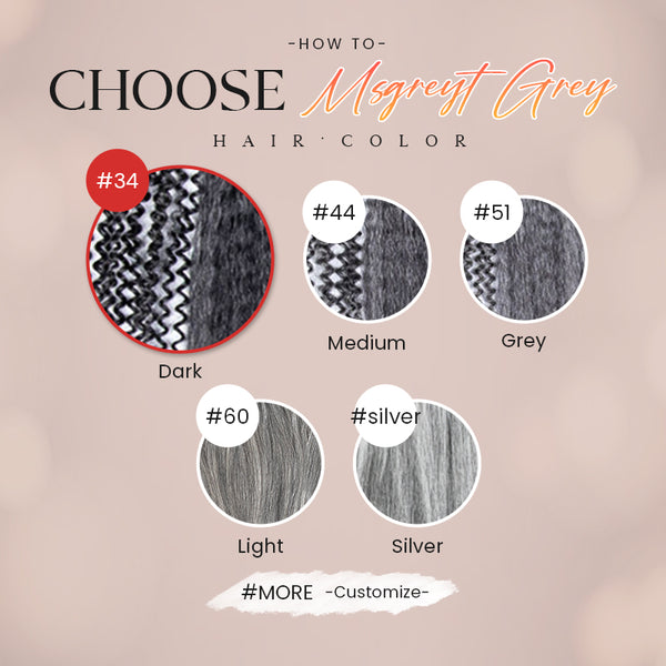 #34 Curly Human Hair 3 In 1 Half Wig™️-GHAW17 – msgreyt