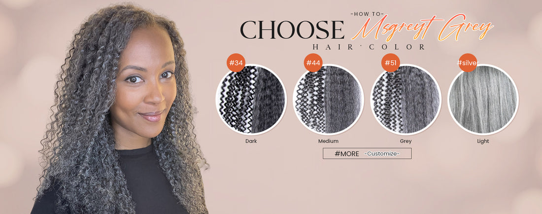 MsGreyt Hair: Grey Human Hair Wigs for Black Women. – msgreyt