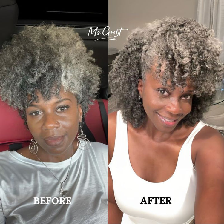 MsGreyt Hair: Grey Human Hair Wigs for Black Women. – msgreyt