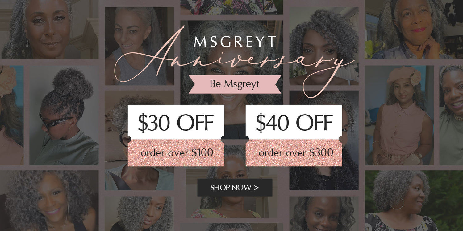 MsGreyt Hair: Grey Human Hair Wigs for Black Women. – msgreyt